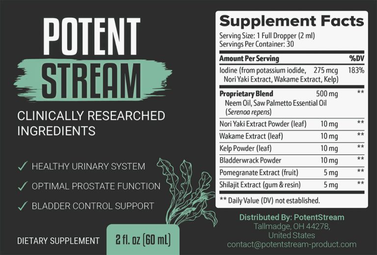 PotentStream: Where to Buy, Best Price, Review Feedback